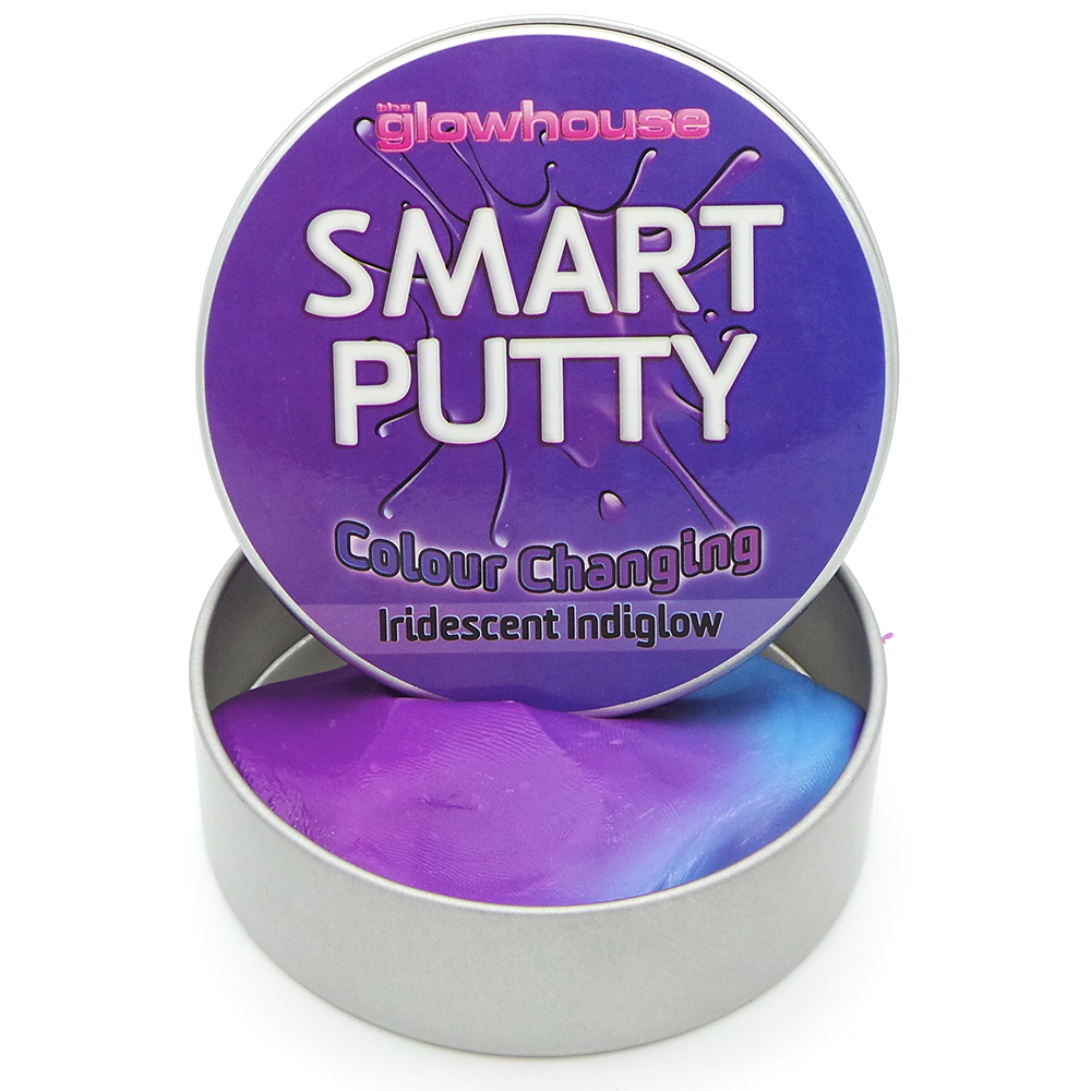 Colour Changing Smart Putty Purple to Blue Heat Sensitive Slime ...